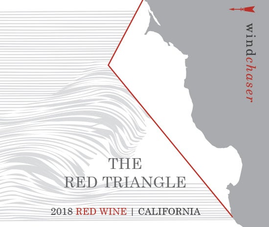 Red Triangle Outline